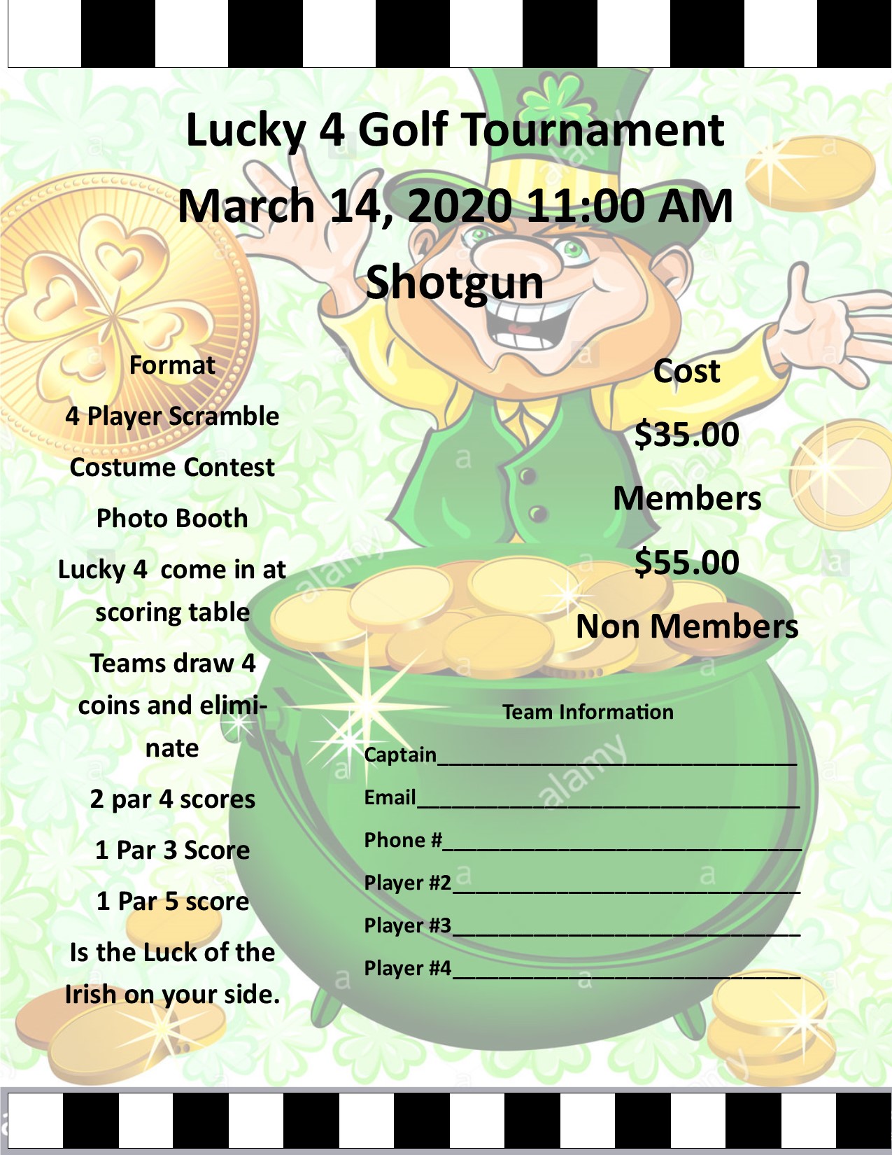 Lucky 4 Golf Tournament - Locust Hill Golf Course